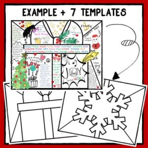 Christmas and Holiday One Pagers - ELA Buffet