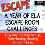 ESCAPE ROOM Grades 3-4 ELA Comprehension & Writing Activity - ELA Buffet