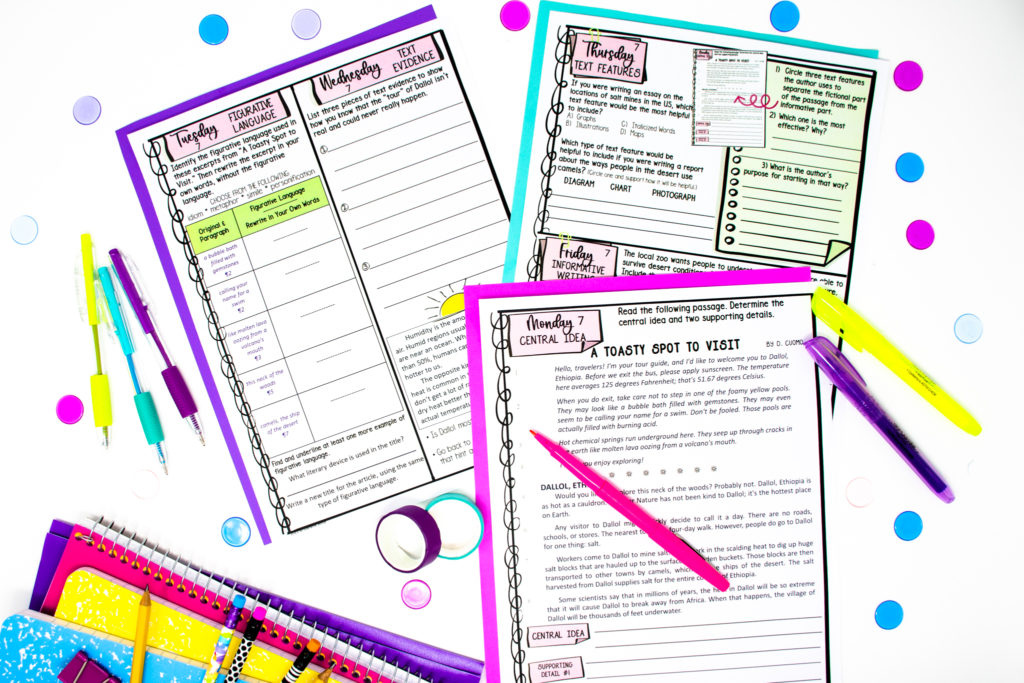 Use Spiral Review and Kick Test Prep to the Curb - ELA Buffet