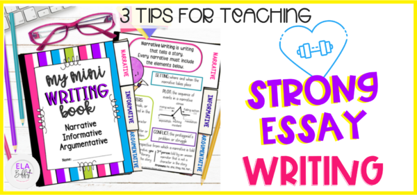 3 Tips for Teaching Your Students to Write Strong Essays - ELA Buffet