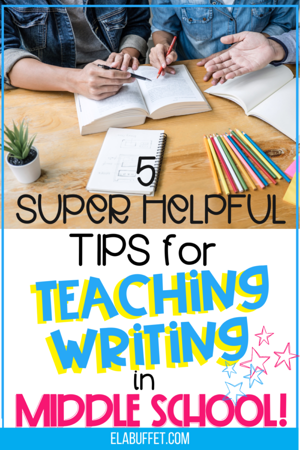 Writing - ELA Buffet