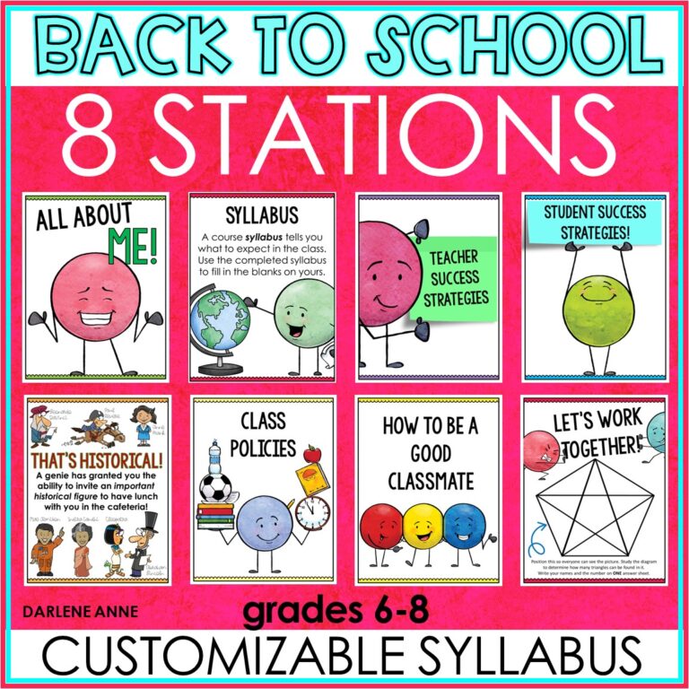 18 Epic Back to School Activities for Middle School - ELA Buffet