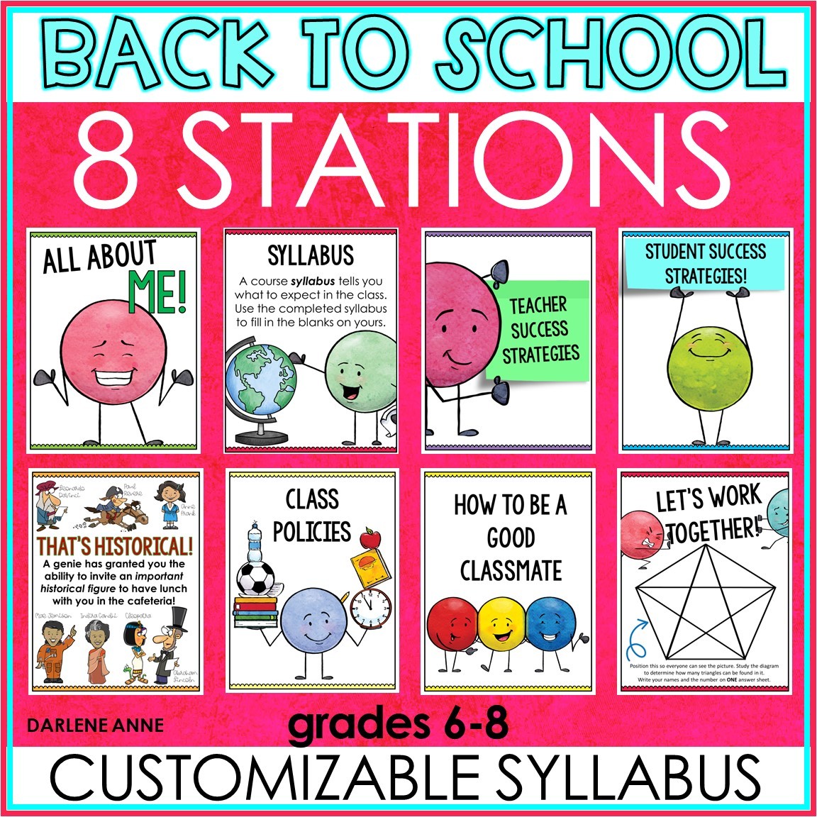 18 Epic Back to School Activities for Middle School - ELA Buffet