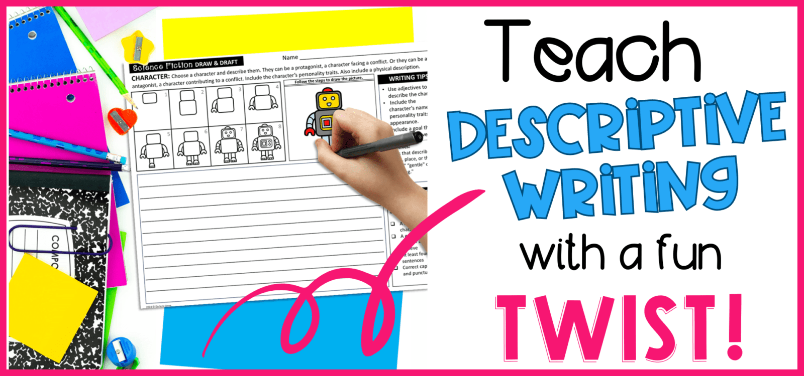 Boost Student Engagement & Teach Descriptive Writing with a Fun Twist ...