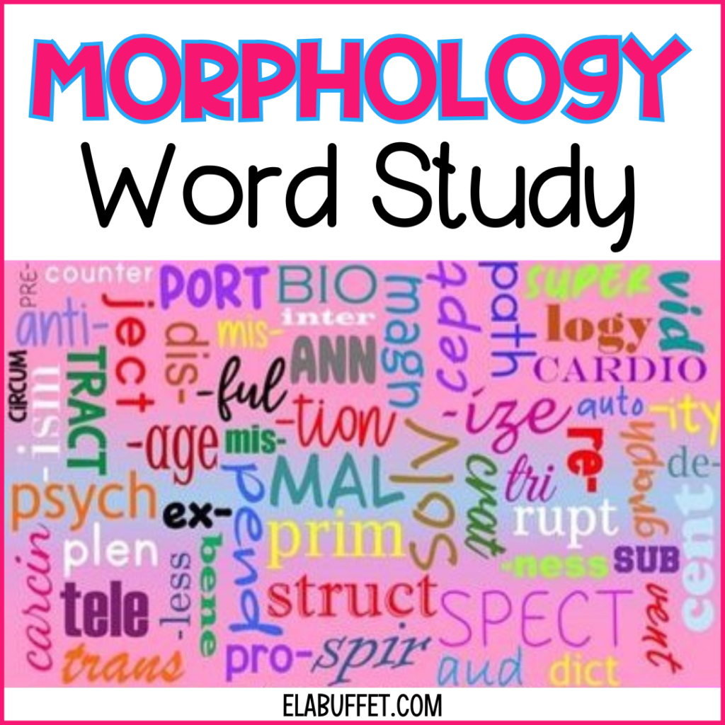 5 Actionable Morphology Word Study Ideas for All Levels - ELA Buffet